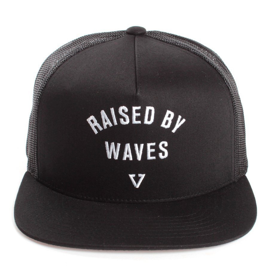 Bone Vissla Raised By Waves Preto - Rock City