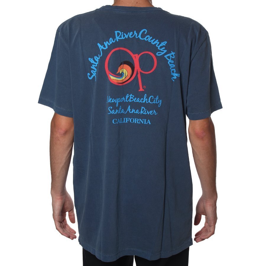 Camiseta Ocean Pacific OP Azul Marinho - Rock City