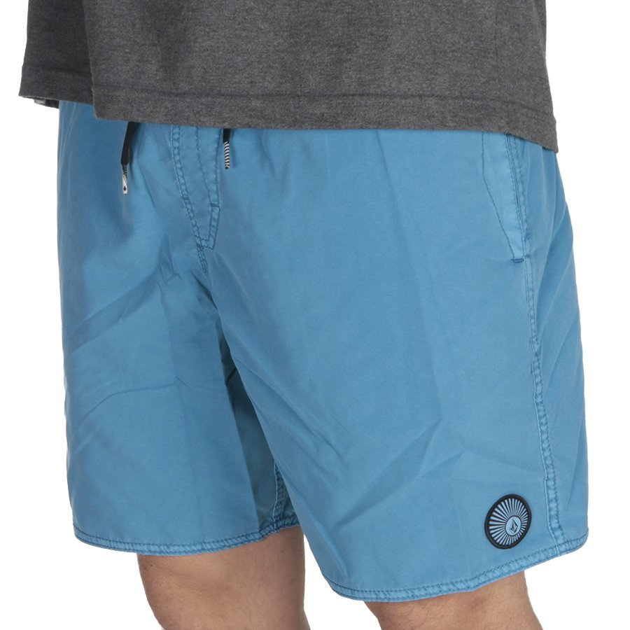 Bermuda Volcom Center Trunk Azul - Rock City