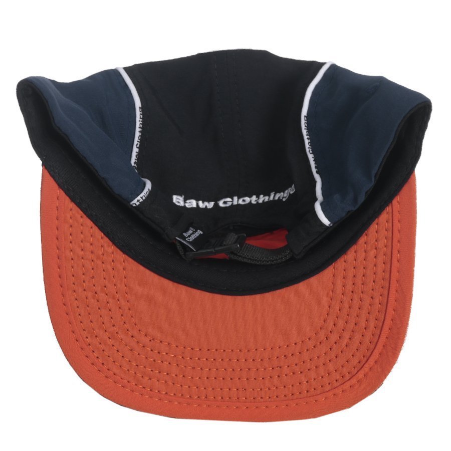 Boné Baw Elipse Five Panel Azul/Preto/Laranja - Rock City