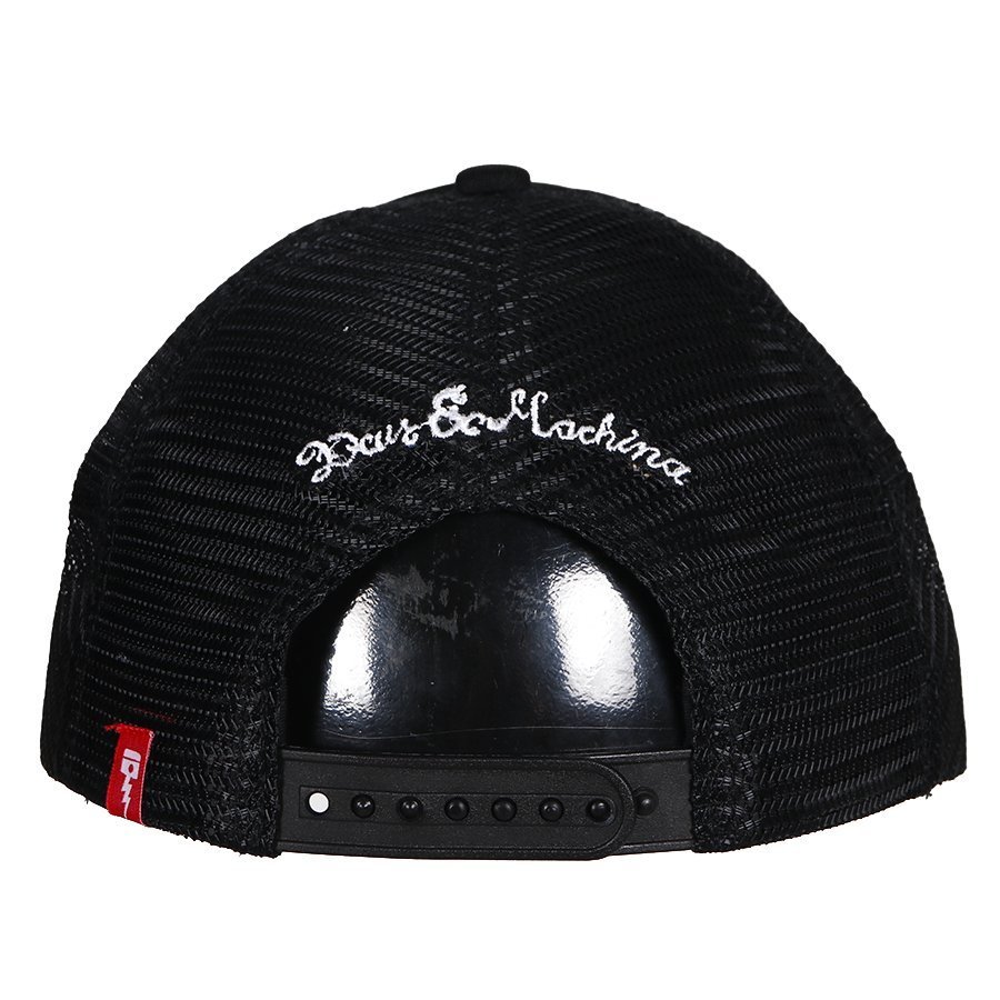 Boné Deus Ex Machina Venice Address Trucker Preto - Rock City