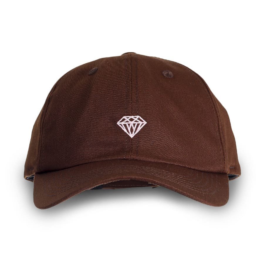 Boné Diamond Og Micro Brilliant Dad Hat Marrom - Rock City