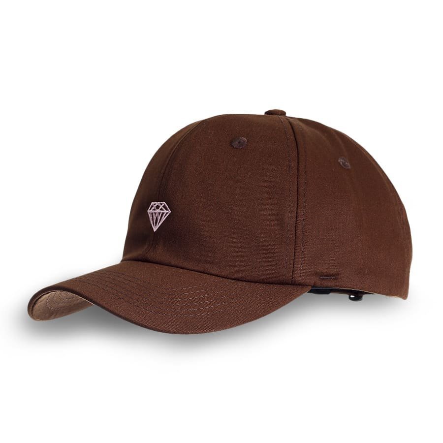 Boné Diamond Og Micro Brilliant Dad Hat Marrom - Rock City
