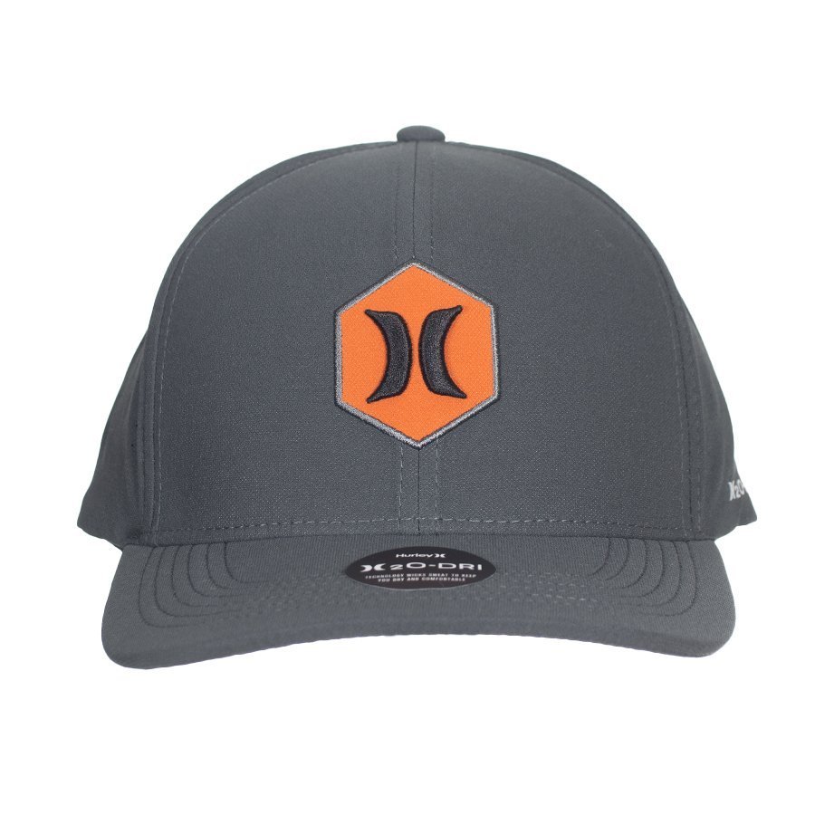 Boné Hurley Icon Cinza - Rock City