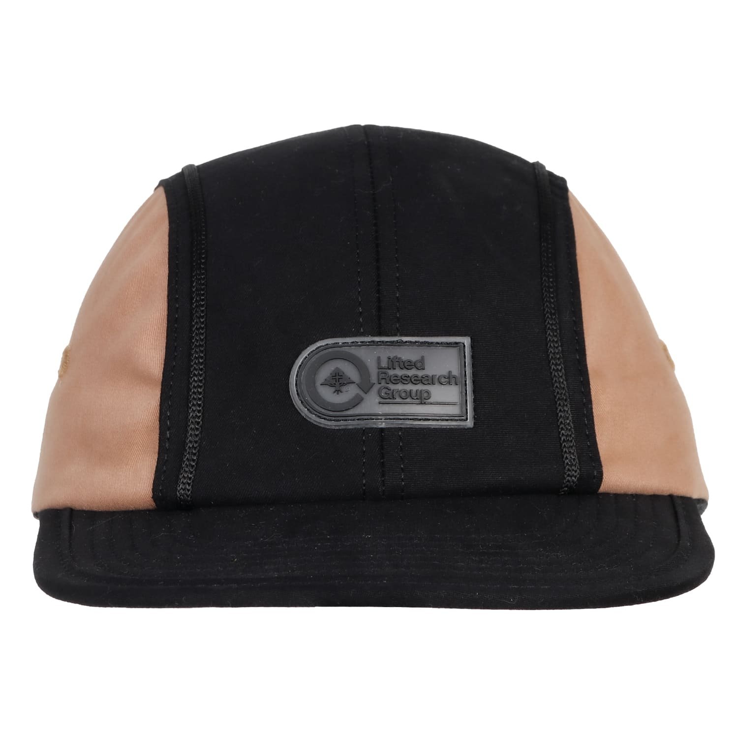 Boné Lrg 4 Panel Coastal Preto/Caqui - Rock City