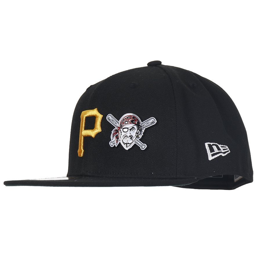 Boné New Era 59fifty Pittsburgh Pirates Core Fitted Preto - Rock City