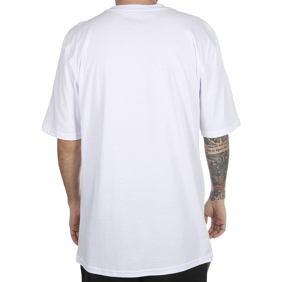 Camiseta Baw Badge Branco - Rock City