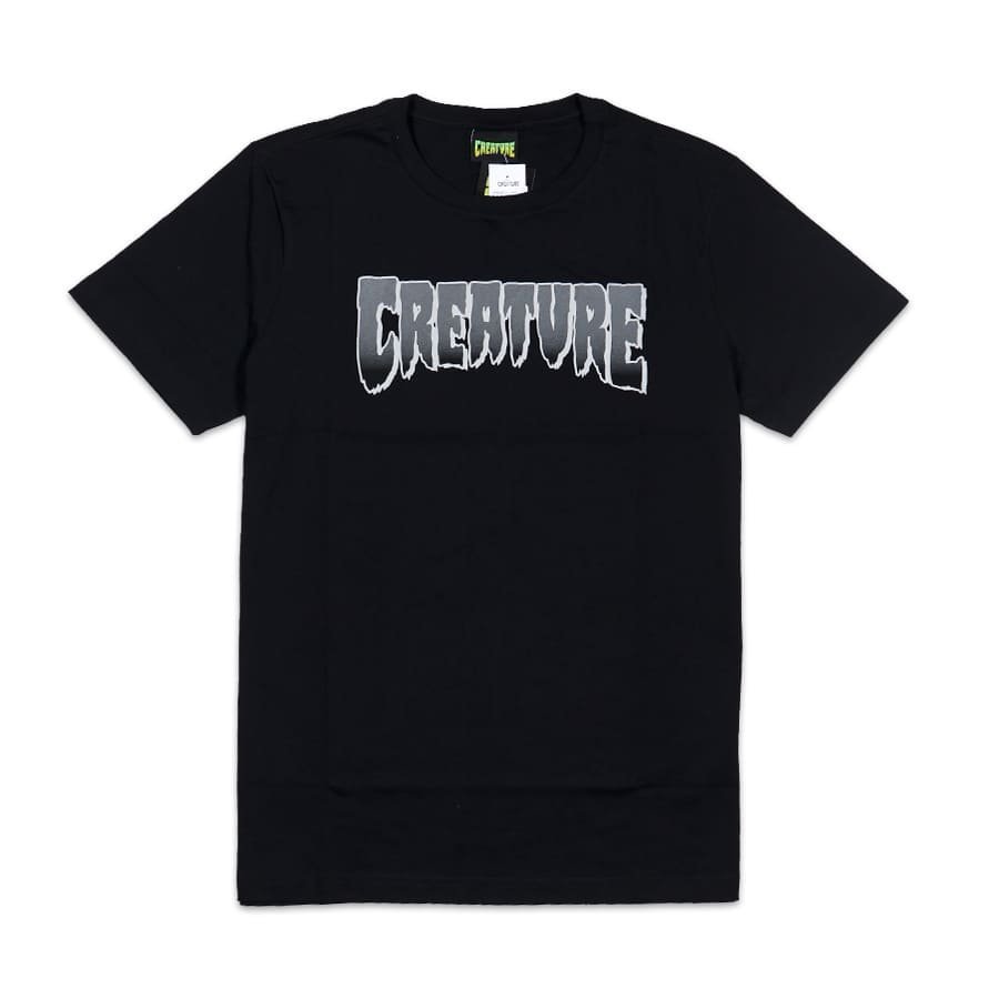 Camiseta Creature Logo Black Fade Preto - Rock City