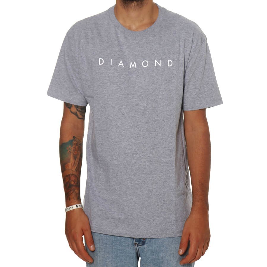 Camiseta Diamond Og Script Mescla - Rock City