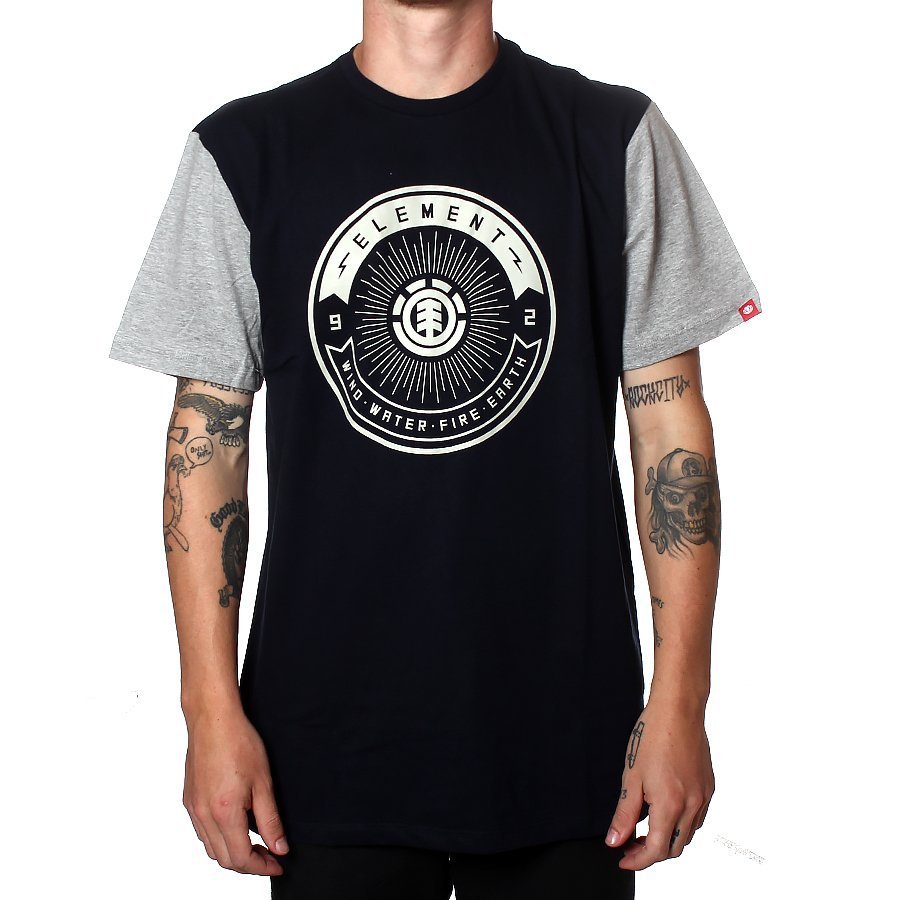 Camiseta Element Society Azul Marinho - Rock City