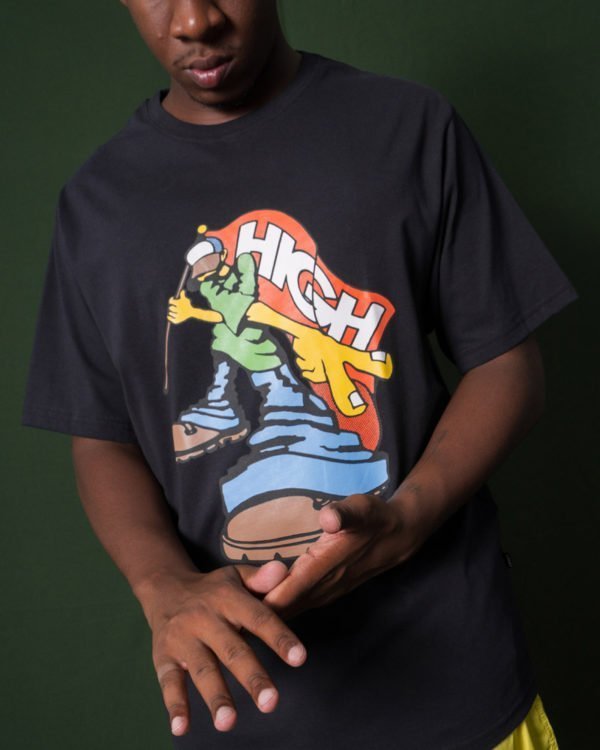 Camiseta High Company Flag Preto - Rock City