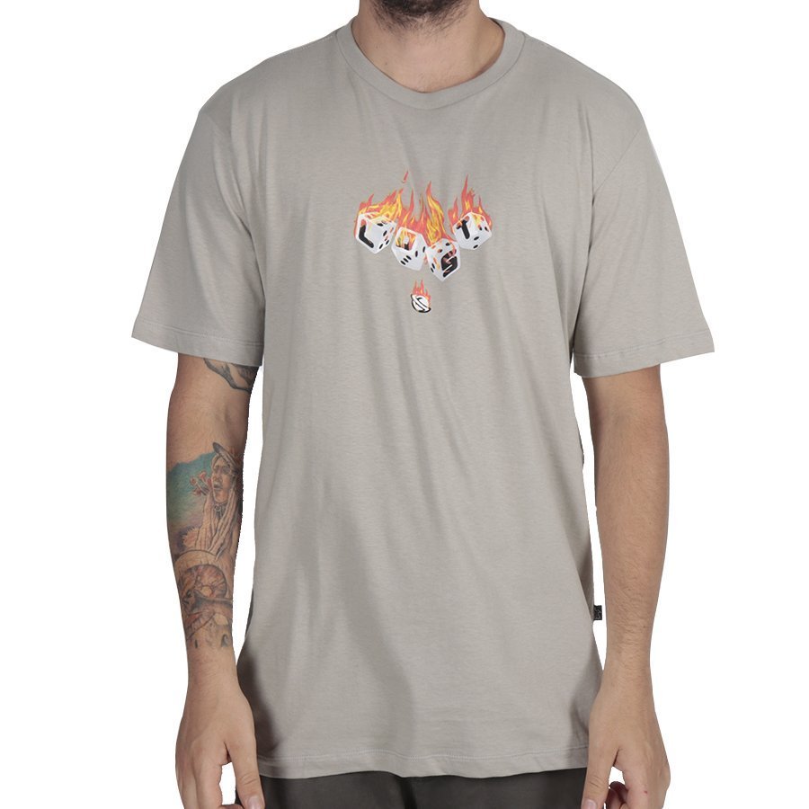 Camiseta Lost Dice Cinza - Rock City