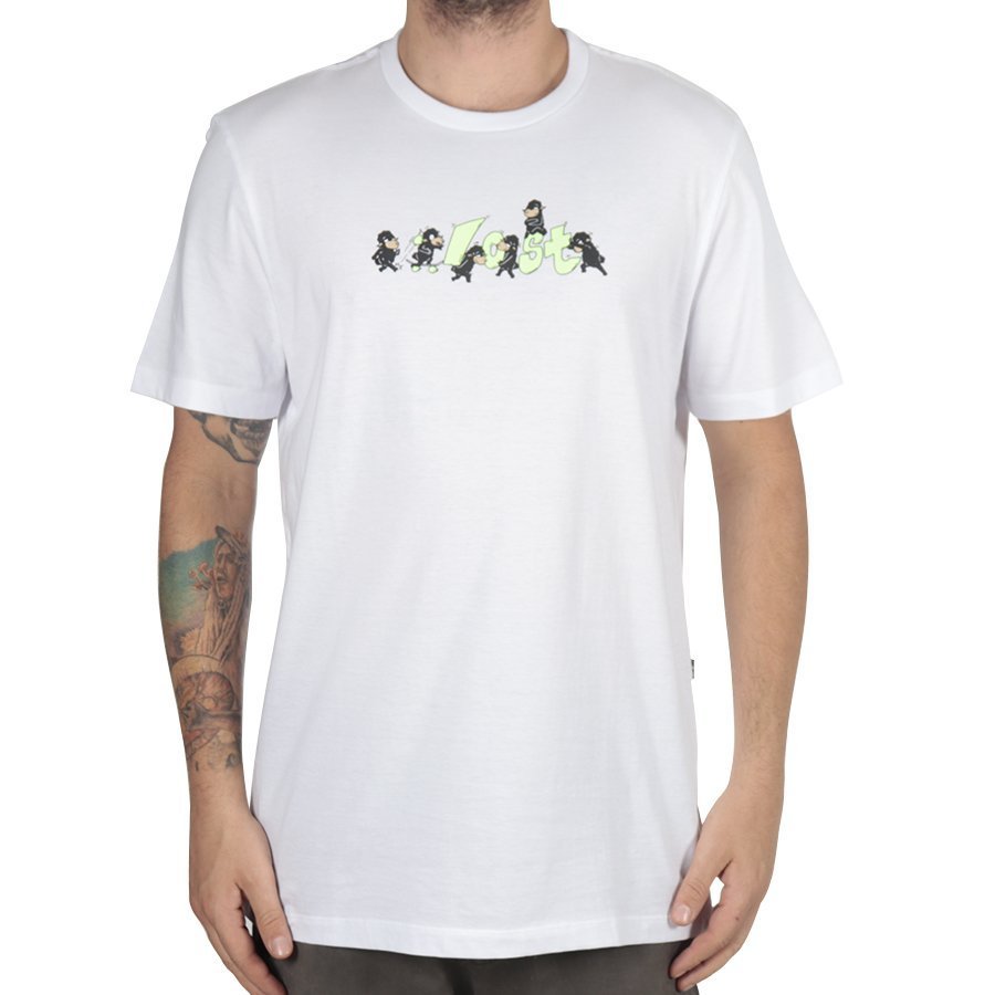Camiseta Lost Logo Lost Branco - Rock City