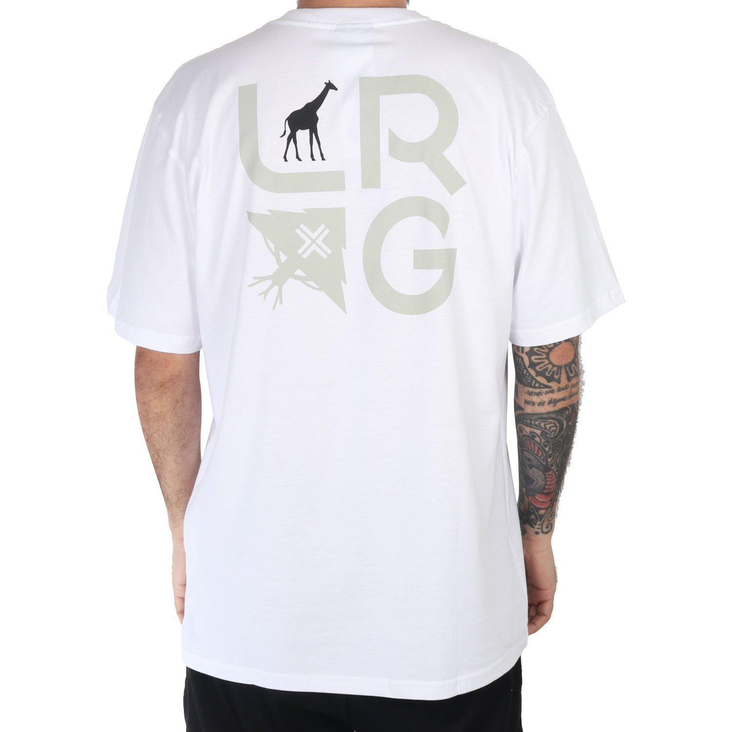Camiseta Lrg Stacked Branco - Rock City