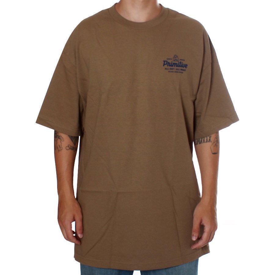 Camiseta Primitive Mission Marrom - Rock City