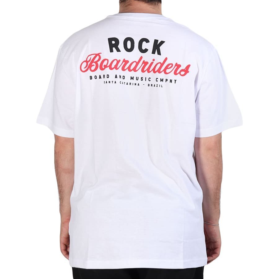 Camiseta Rock City Boardriders Branco - Rock City