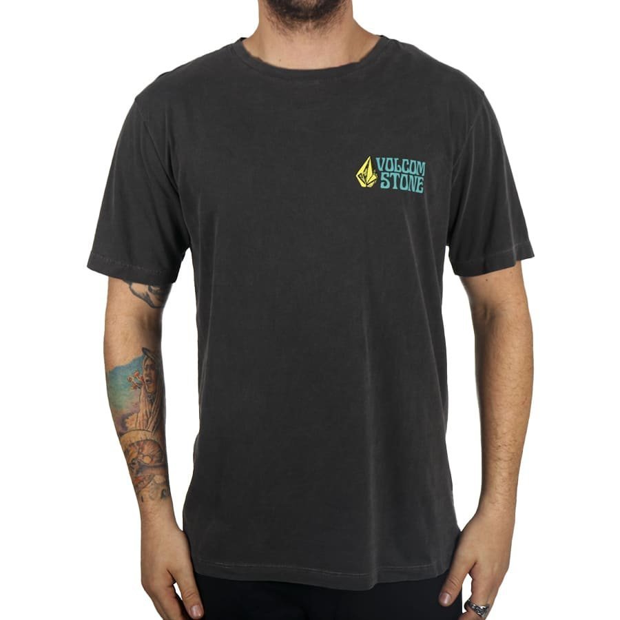 Camiseta Volcom Esp Mc Mysterytubes Cinza Escuro - Rock City