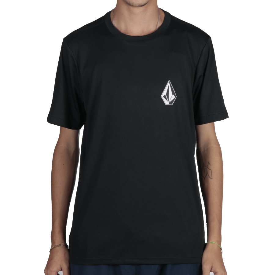Camiseta Volcom Lycra Stonetech Preto - Rock City