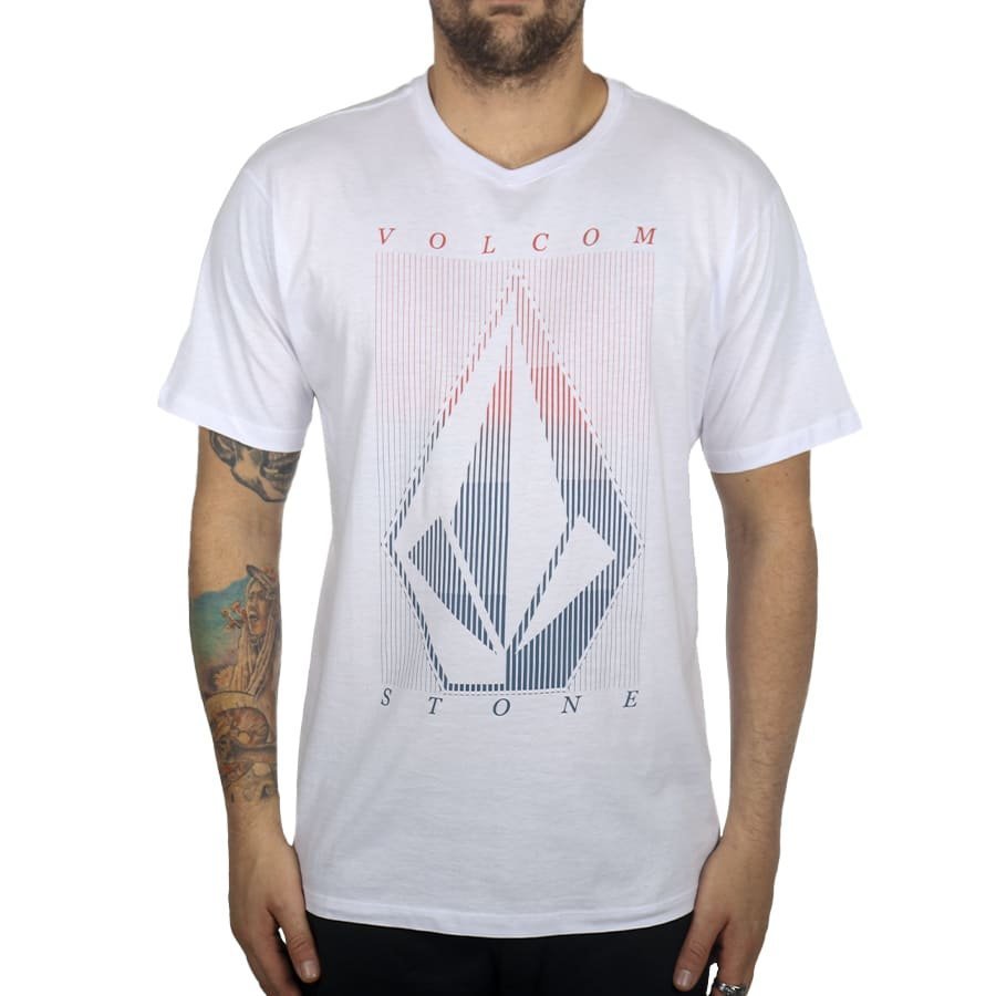 Camiseta Volcom Silk Mc Mirager Branco - Rock City