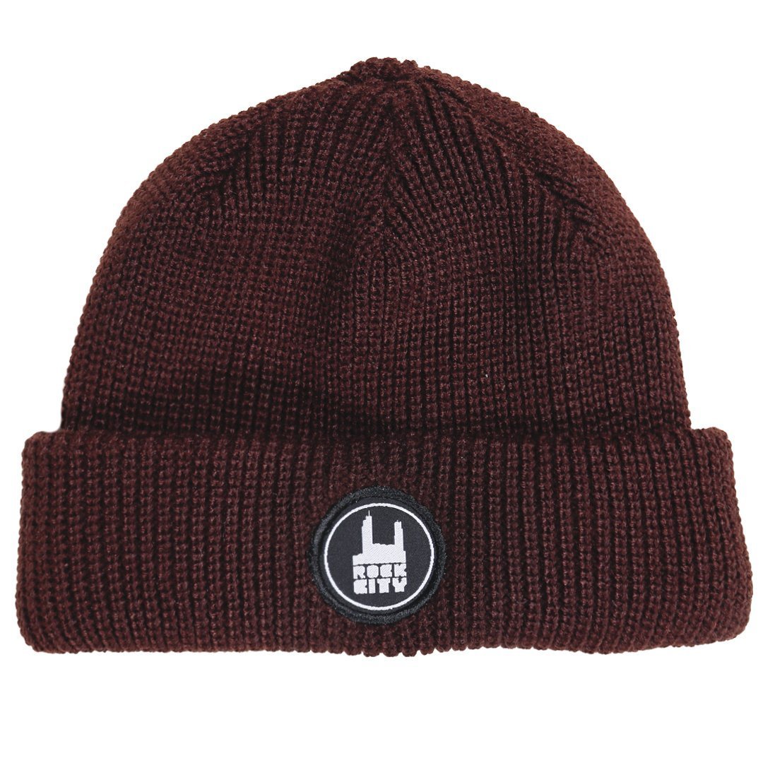 Gorro Rock City Mini Icon Marrom Escuro - Rock City