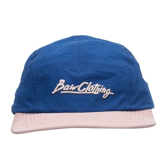 Boné Baw Five Panel Bicolor Retro Azul/Rosa - Rock City