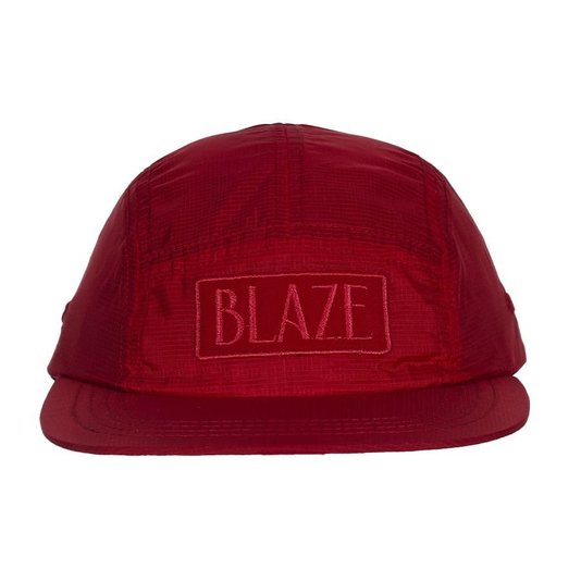 Boné Blaze Supply Pipe Dark 5 Panel Vermelho - Rock City