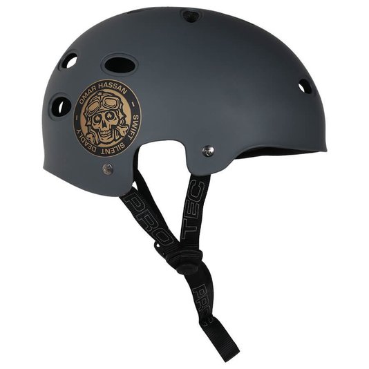 Capacete Pro-Tec Omar Hassan Cinza Chumbo - Rock City