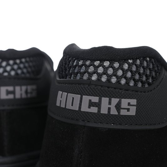 Tênis Hocks Flat Lite Preto/Refletivo - Rock City
