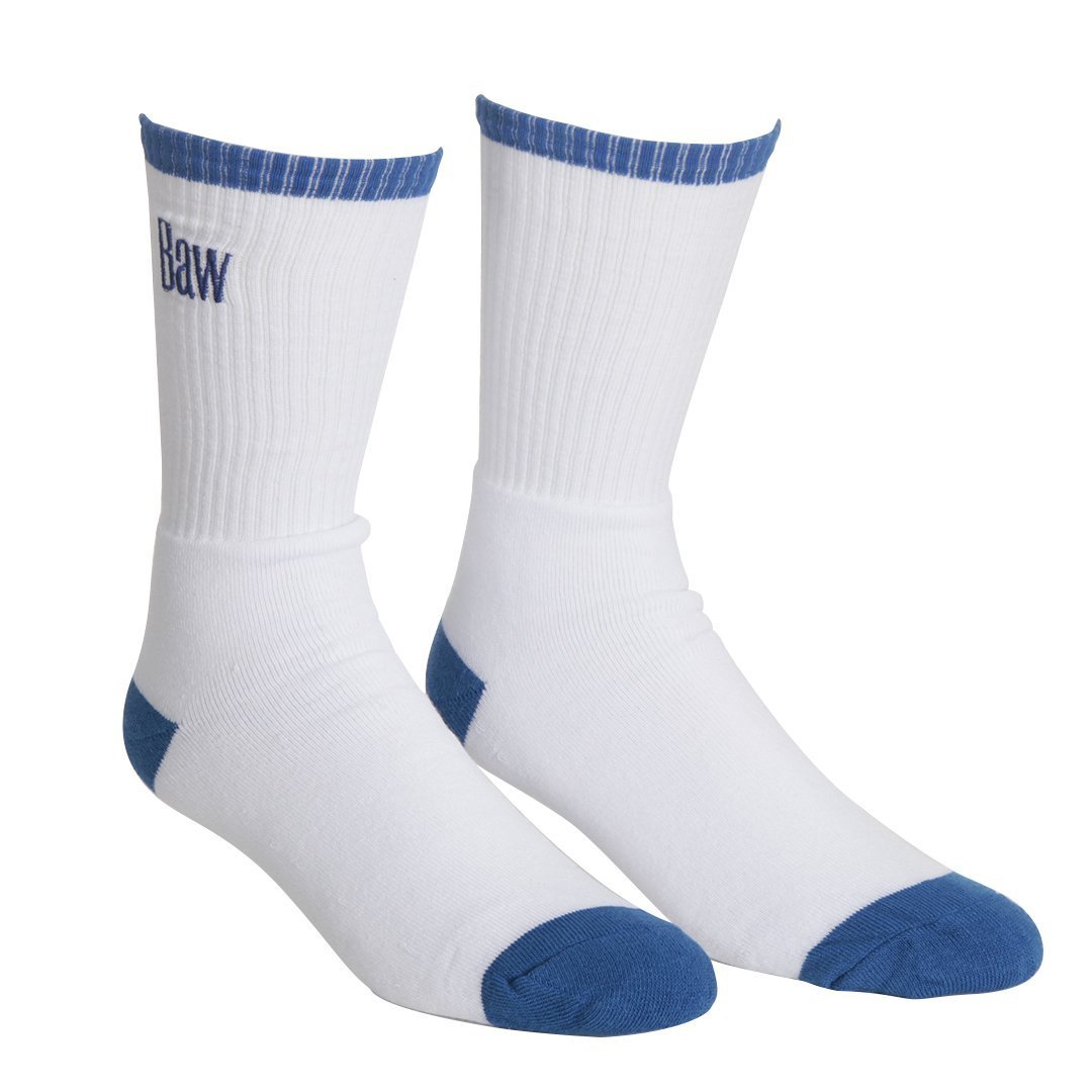 Meia Baw Sans Branco/Azul - Rock City