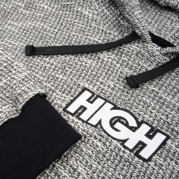 Moletom High Company Fleece Preto Mescla - Rock City