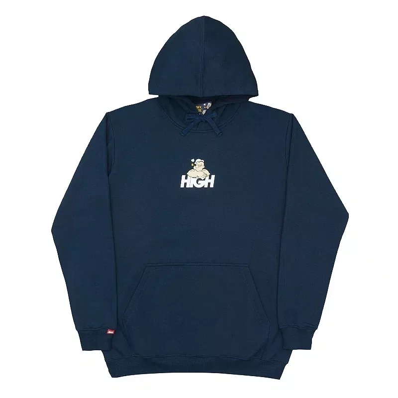 Moletom High Company Popeye Logo Azul Marinho - Rock City