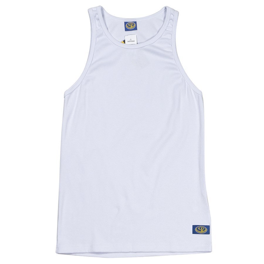 Regata Drop Dead Tank Branco - Rock City