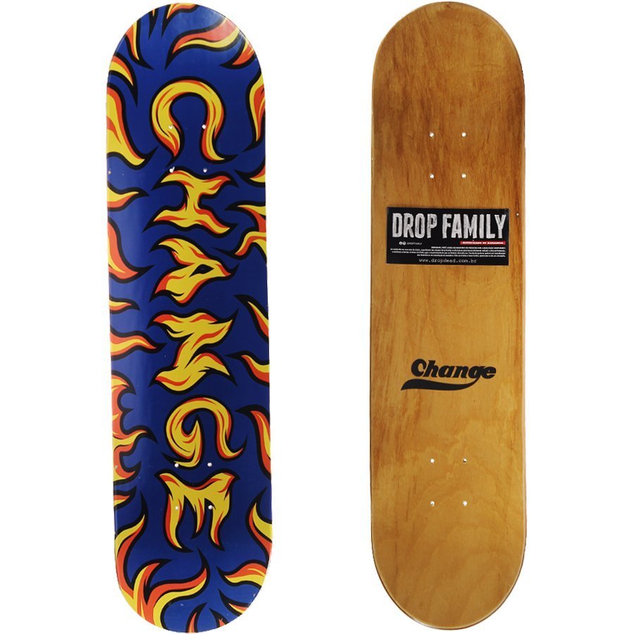 Shape Change Marfim Serie Fire 7.75 Azul/Amarelo - Rock City