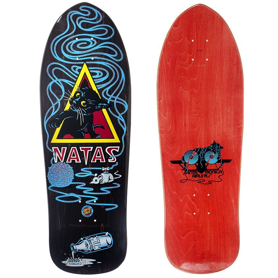 Shape Santa Cruz Natas Kitten Reissue Old School Preto - Rock City