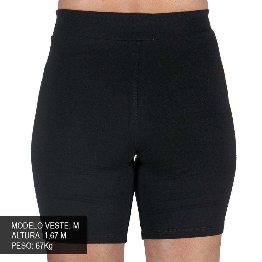 Shorts Baw Biker Logo Preto - Rock City