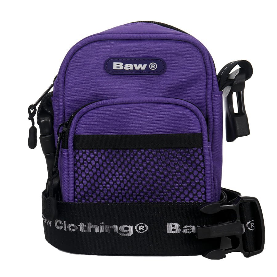 Shoulder Bag Baw Eliptical Roxo - Rock City