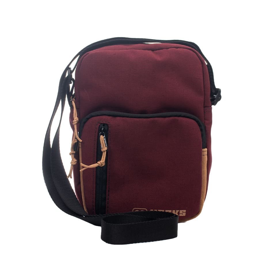 Shoulder Bag Hocks Viaggio Bordo/Marrom - Rock City