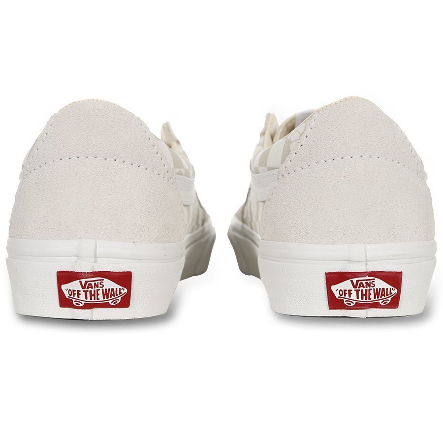 Tênis Vans Sk8-Low Checkerboard Bege - Rock City